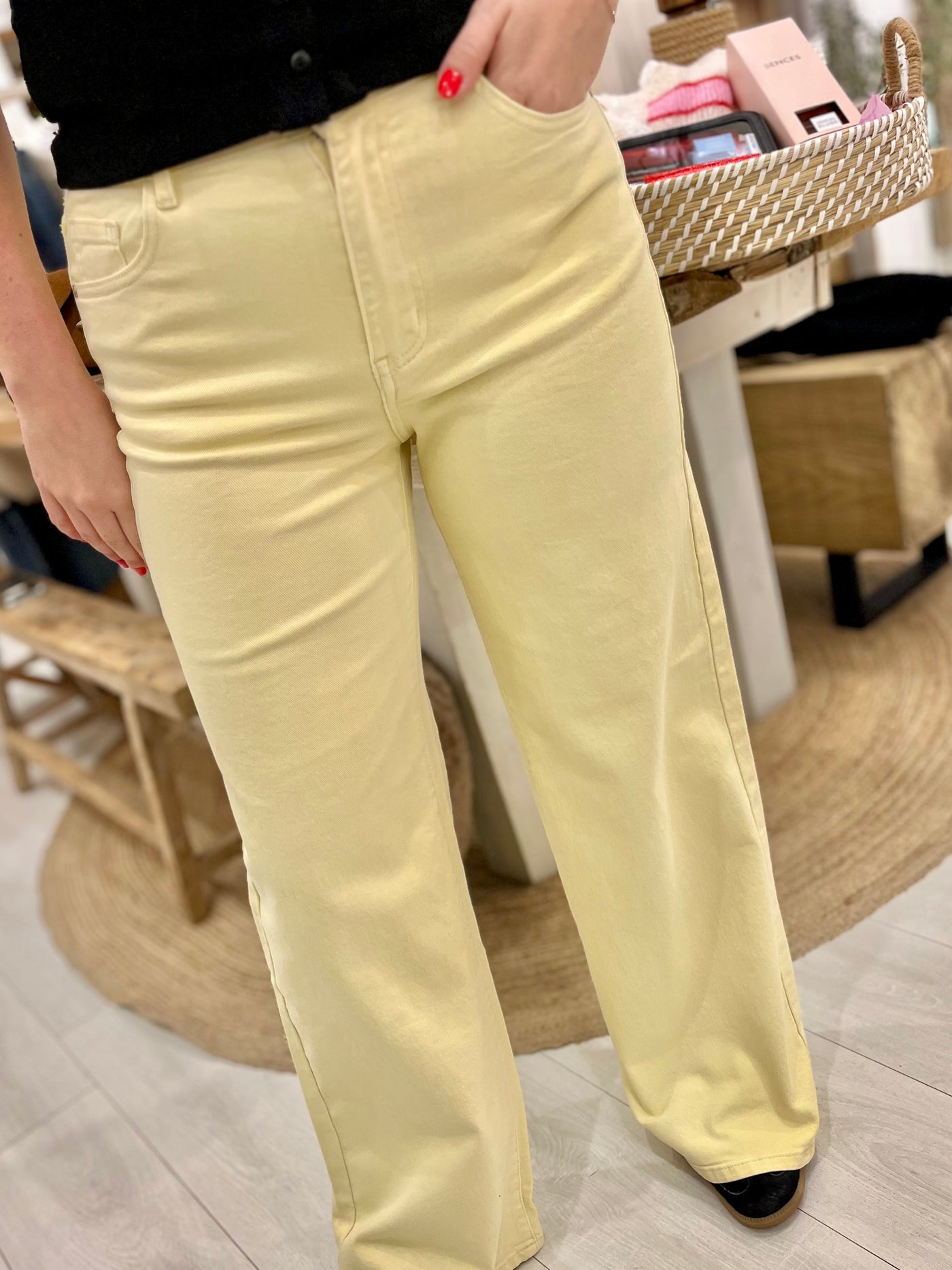 Opal Wide Leg Boyfriend Jeans